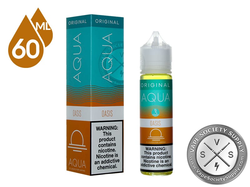 Oasis by AQUA E-Juice 60ml ⋆ VapeSocietySupply ⋆ $12.99