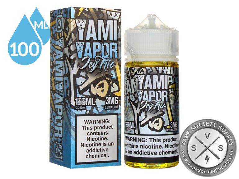 Icy Trio By Yami Vapor 100ml ⋆ Vape Juice ⋆ $14.99