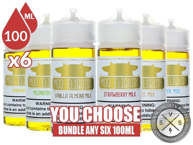Moo E-Juice Bundle (300ml) ⋆ $35.96931