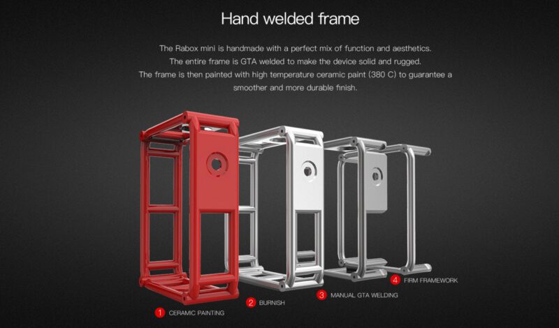 Smoant RABOX Mini 120W Box Mod ⋆ Vape Juice Bundle ⋆