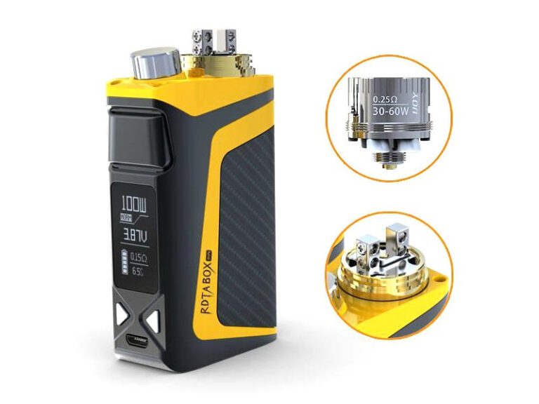 iJoy RDTA Box Mini 100W Starter Kit • Vape Kit - Vape Society Supply