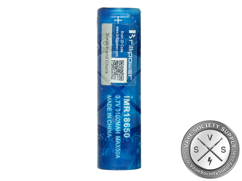 Brillipower Blue 18650 3100mah 50A