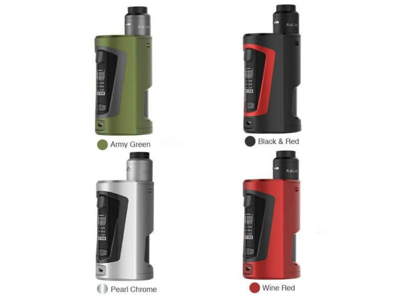 GeekVape GBOX 200W TC Squonk Kit • Vape Society Supply