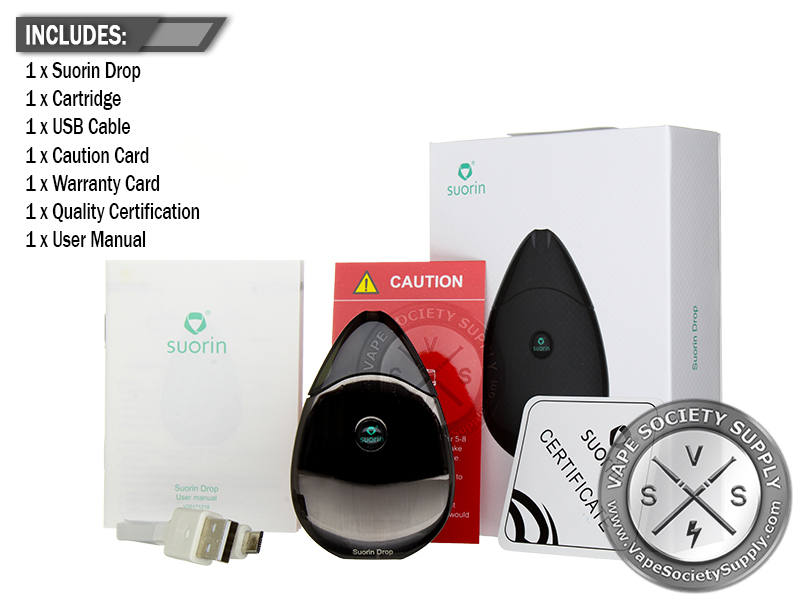 Suorin Drop Starter Kit ⋆ VapeSocietySupply ⋆ $22.99