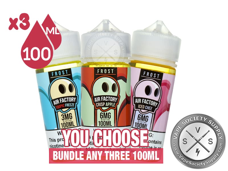 Air Factory Frost Ejuice Bundle 300ml ⋆ VapeSocietySupply ⋆ $37.44