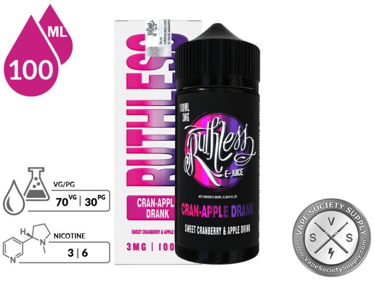 Cran Apple Drank Ruthless Vapor 100ml