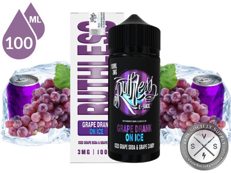 Grape Drank On Ice Vape Juice - Ruthless Vapor