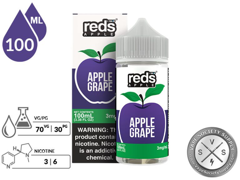 Grape Reds Apple Daze 100ml ⋆ Vape Society Supply