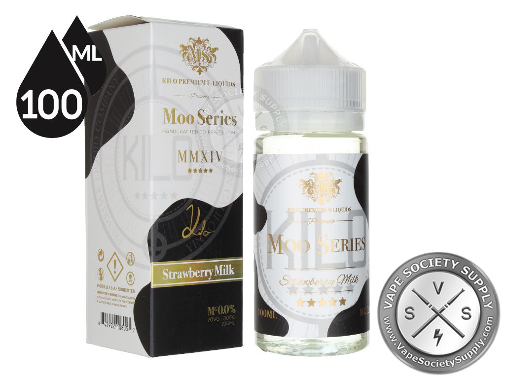 Strawberry Milk - Kilo Moo Series 100ml • Vape Society Supply