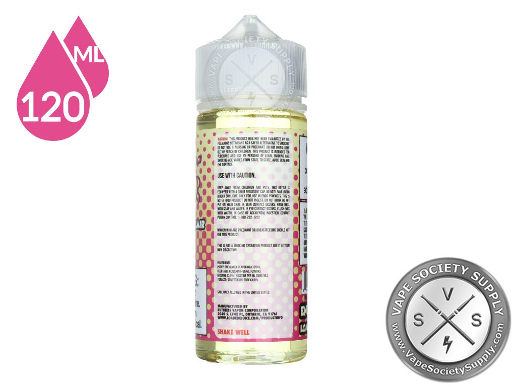 Raspberry Eclair By Loaded E-Liquid 120ml ⋆