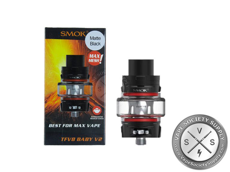 SMOK TFV8 Baby V2 Sub-Ohm Tank ⋆ Vape Society Supply