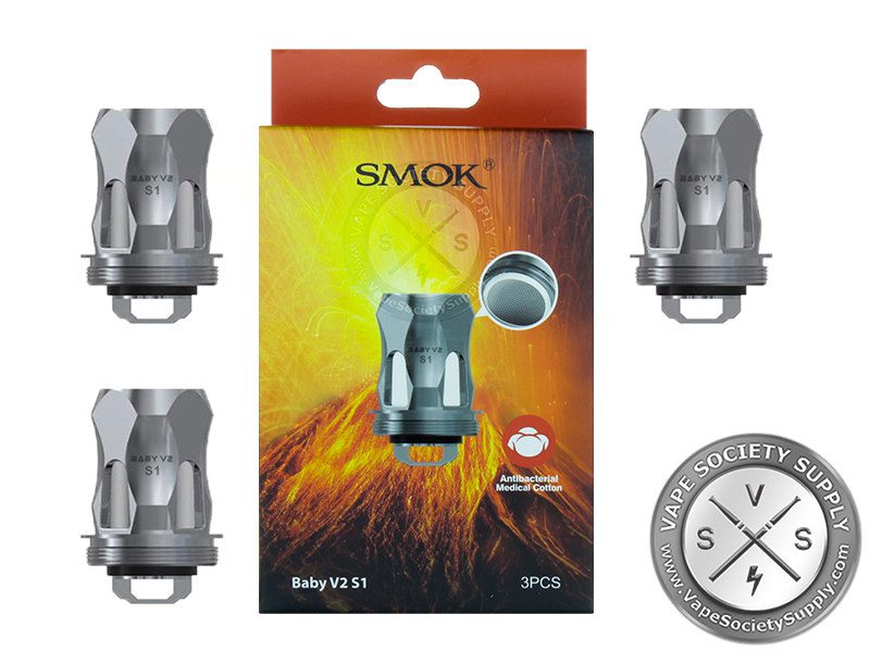 SMOK Baby V2 S1 Coils (3Pcs) ⋆ VapeSocietySupply ⋆ $10.99