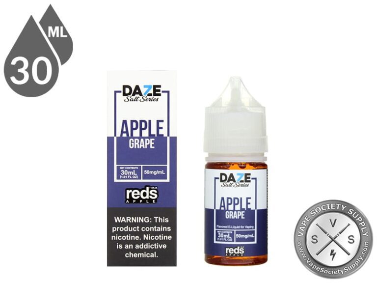 Reds Apple Grape By 7 Daze Salt 30ml
