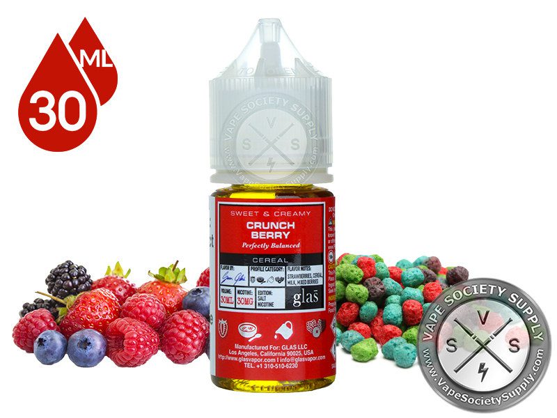 Crunch Berry by Glas Vapor Basix Salts ⋆ Vape Society Supply ⋆ $17.99 ...
