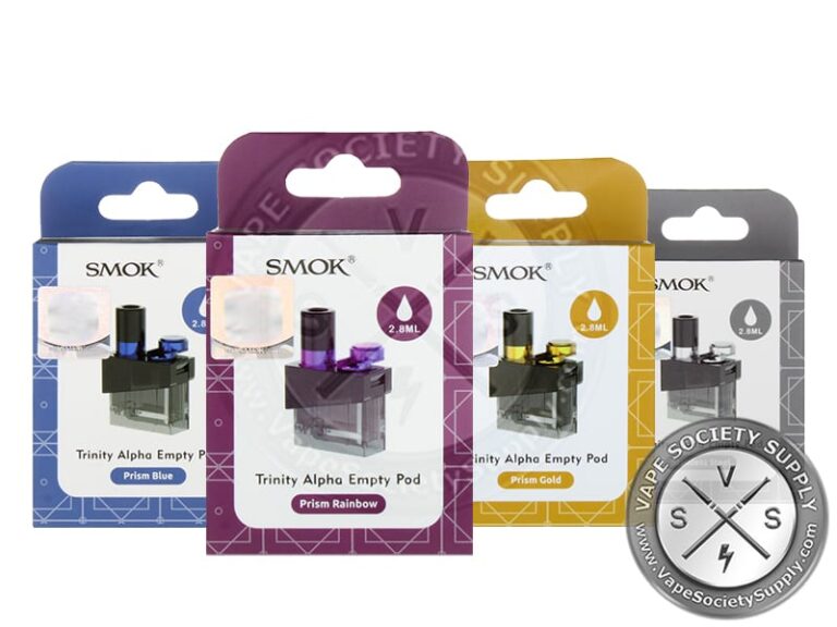 SMOK Trinity Alpha Replacement Pods ⋆ Vape Society Supply