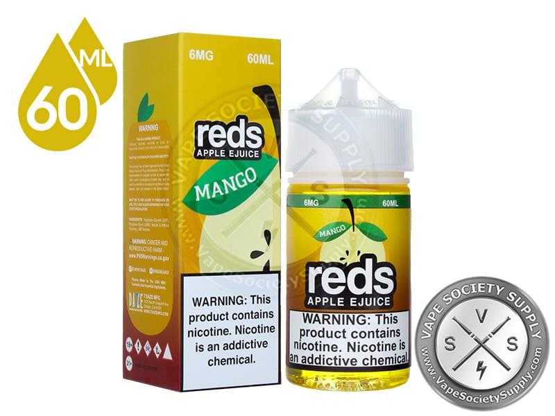 Mango Reds Apple Ejuice by Vape 7 Daze 60ml ⋆ $13.99