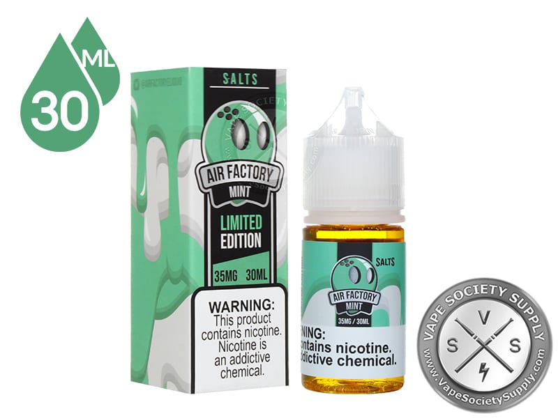 Mint by Air Factory Salts 30ml ⋆ $0.00