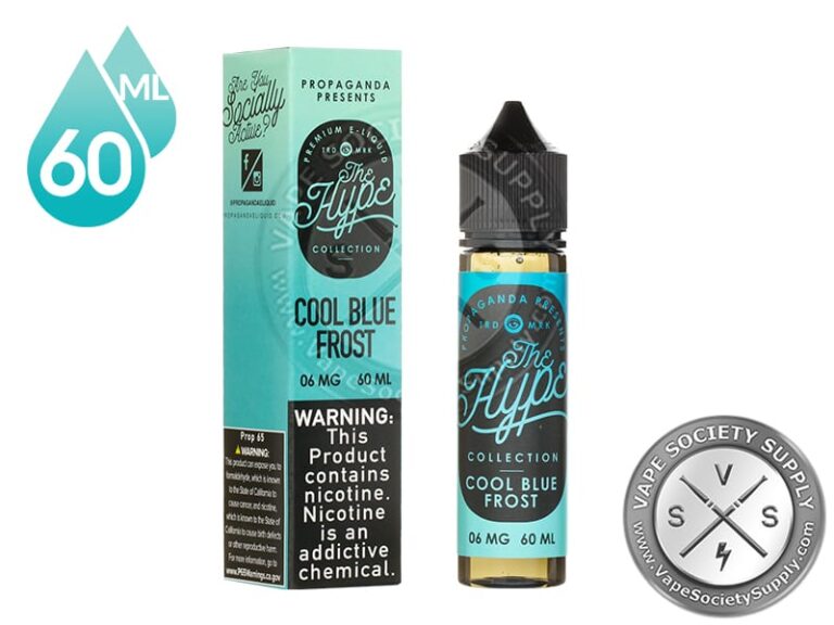 Cool Blue Frost By Propaganda E-Liquid 60ml ⋆ Vape Society Supply