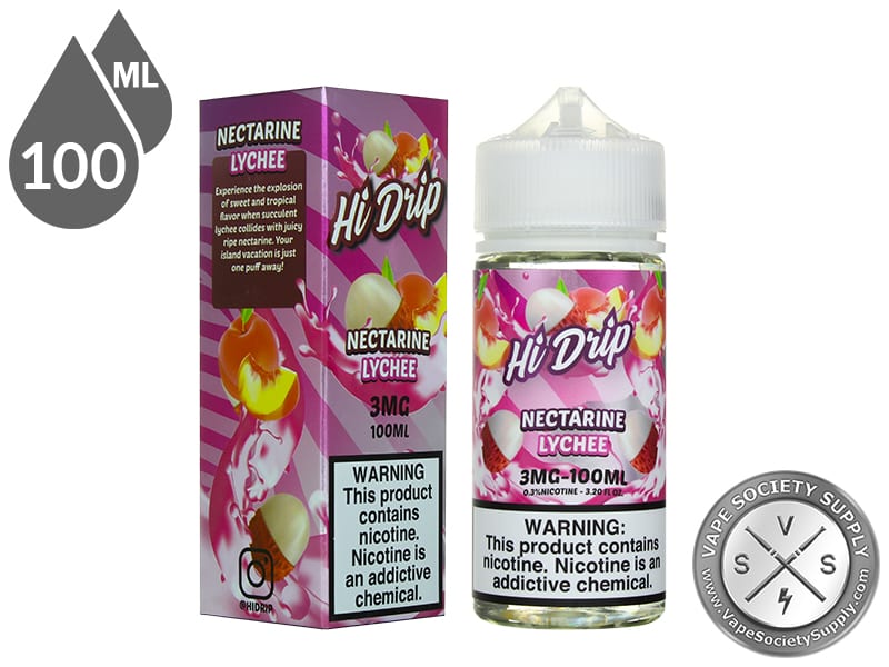 Nectarine Lychee by HI-DRIP E-liquid 100ml ⋆ $11.99