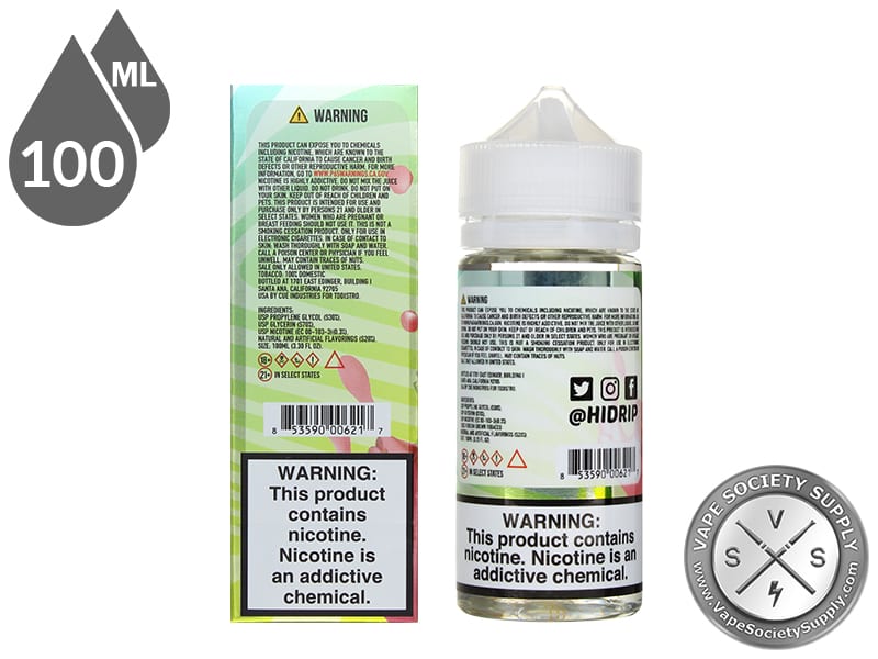 Water Melons by HI-DRIP E-liquid 100ml ⋆ $11.99