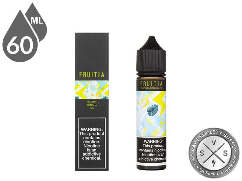 Smooth Banana Ice By Fruitia Fresh Farms E-Liquid 60ml ⋆ $10.99