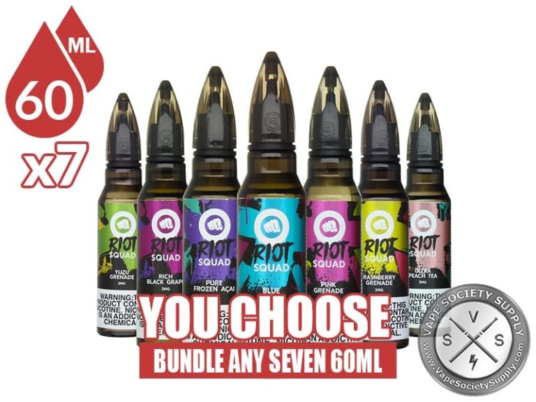 Riot Squad E-Liquid ⋆ Vape Society Supply