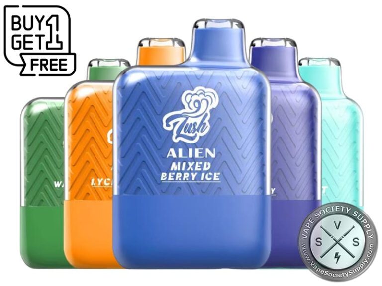 LUSH ALIEN DISPOSABLE 6000 PUFF ⋆ Vape Society Supply