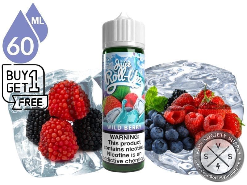 Wild Berry Ice by Juice Roll Upz Ice 60ml