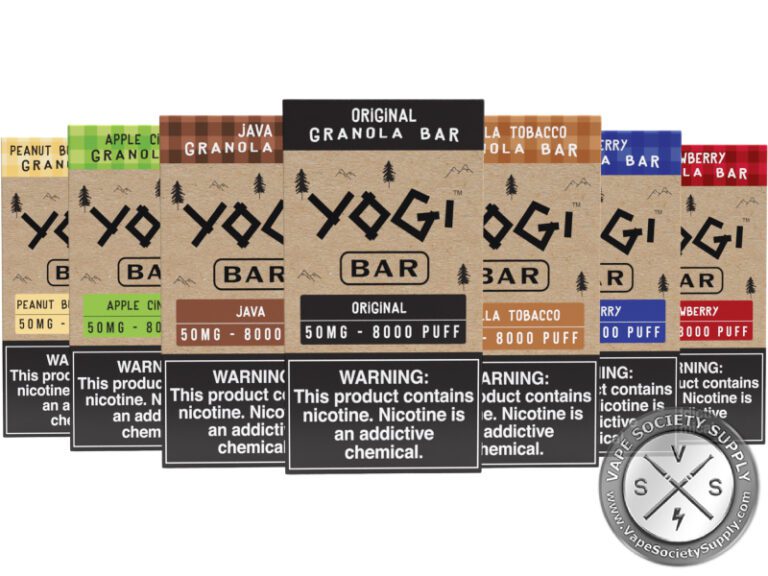 YOGI BAR DISPOSABLE 8000 PUFF ⋆ $13.99
