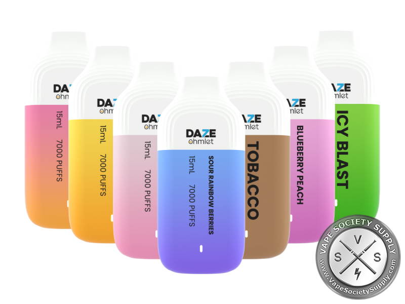 7 Daze OHMLET DISPOSABLE 7000 PUFF ⋆ $11.99