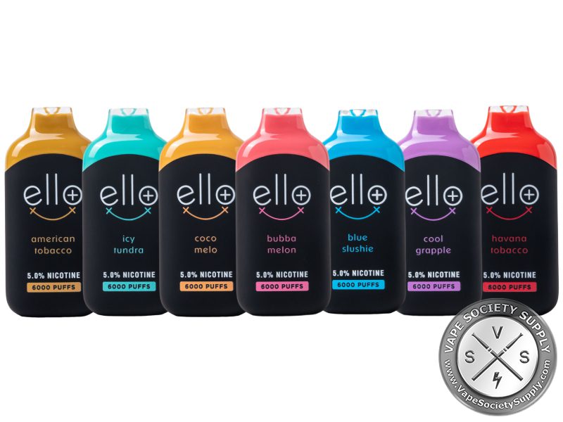 ELLO PLUS BLVK DISPOSABLE 6000 PUFF ⋆ $12.99