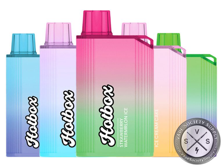 HOTBOX PUFF BRANDS DISPOSABLE 7500 PUFF ⋆ Vape Society Supply