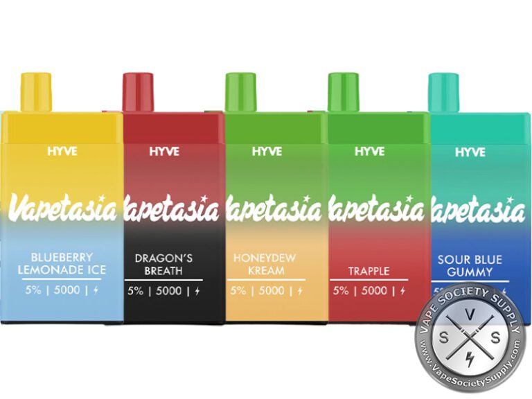HYVE X VAPETASIA DISPOSABLE 5000 PUFF ⋆ $9.99