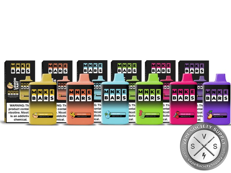 MNKE BARS DISPOSABLE 6500 PUFF ⋆ $12.99