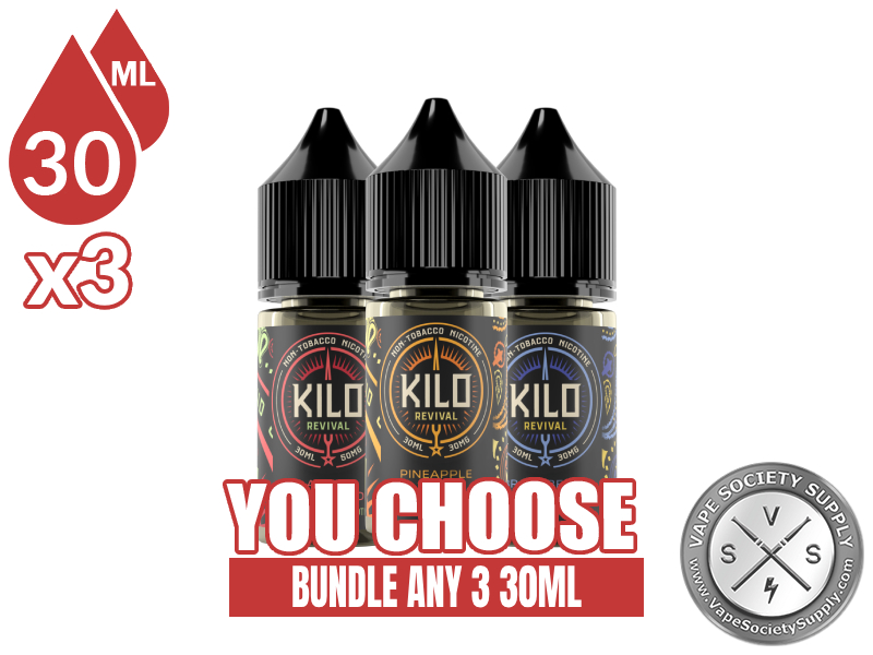 Kilo Revival Salts Bundle 3x30ml (90ml) ⋆ $32.970102