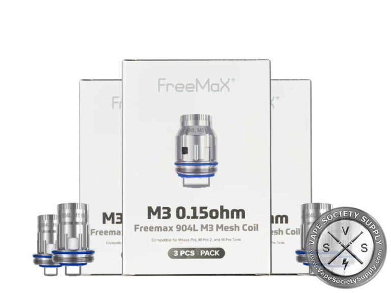FreeMaX Maxus Pro 904L M Coils (Pack of 3)
