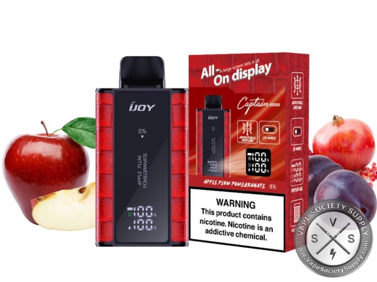iJoy Captain Disposable | 10K Puffs ⋆ Vape Society Supply