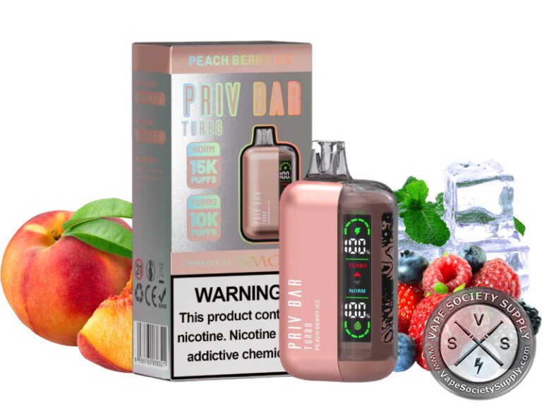 SMOK Priv Bar Turbo 15K Disposable ⋆ Vape Society Supply