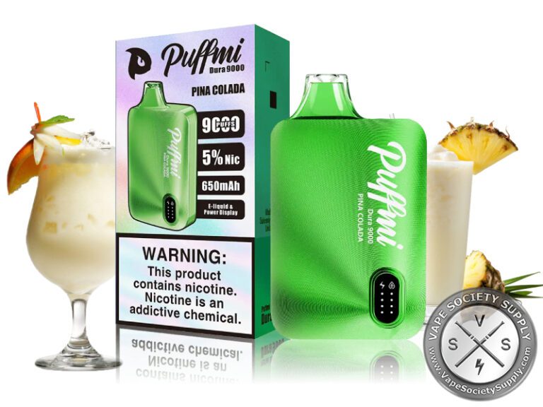 Puffmi Dura 9000 Disposable Vape ⋆ Vape Society Supply