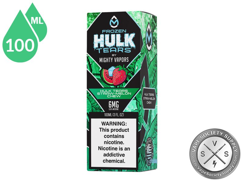 Vape Juice Flavor Líquido X Hulk Tears Frozen Green Apple Straw Melon ...