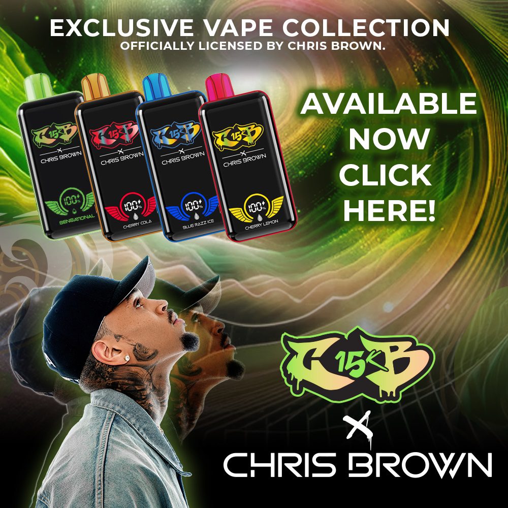 Chris Brown CB15K Disposable Vape ⋆ 15000 Puffs