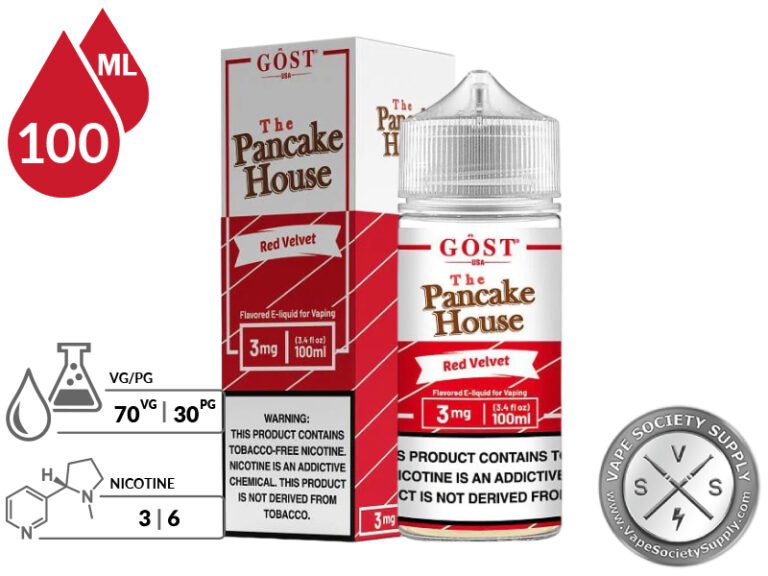 Red Velvet THE PANCAKE HOUSE ⋆ Vape Juice