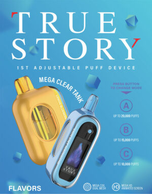 True Story Disposable Vape ⋆ 20k Puffs