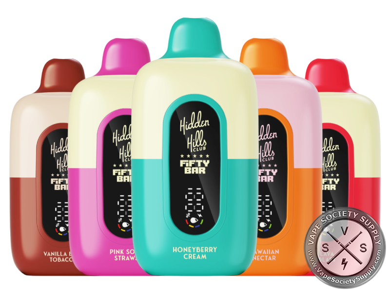 Hidden Hills X Fifty Bar 20K ⋆ Disposable Vape